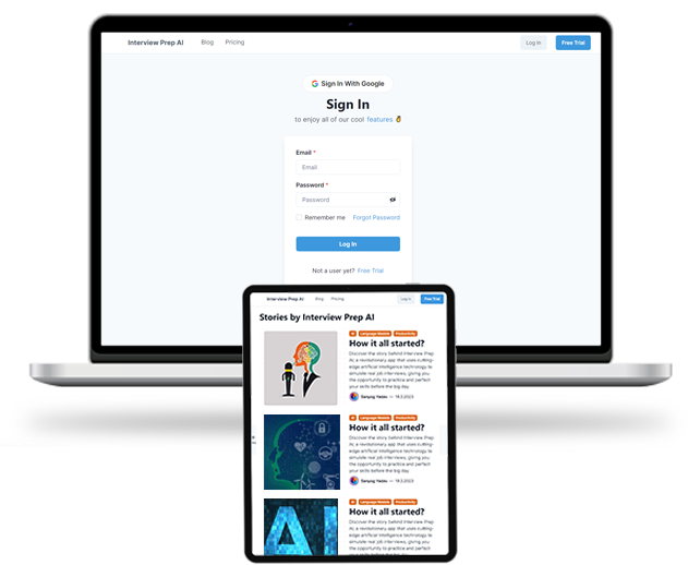 AI-Based Interview Preparation Platform - Prismetric