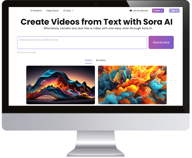 AI-Based Art and Video Generator Platform